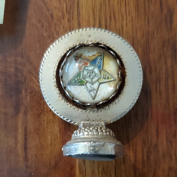 Other | Vintage Masonic Eastern Star Magnetic Metal Rotating Dashboard ...